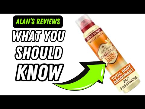 My Review -Old Spice Whole Body Deodorant for Men- Total Body Deodorant-Vanilla + Shea-Aluminum Free
