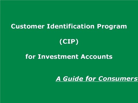What is CIP? The Customer Identification Program | A-M Analysis