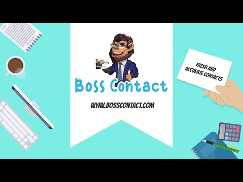 Free B2B Professional Contacts Sharing Platform - BossContact