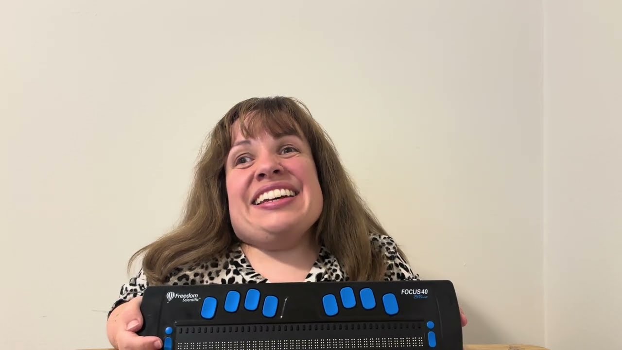 My Braille Display - The Tech That Changed My Life!