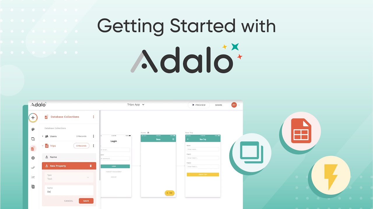 Getting Started with Adalo | No-Code App Builder