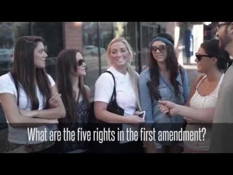 Public Domain: The Five Rights In The First Amendment