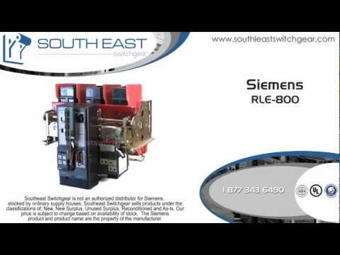 Siemens RLE-800 800 Amps Air Breaker