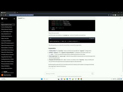 How do I wrap argparse options into the python class