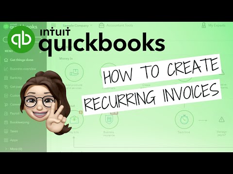How To Create A Recurring Invoice In QuickBooks Online | QBO Tutorial | Business Owner View
