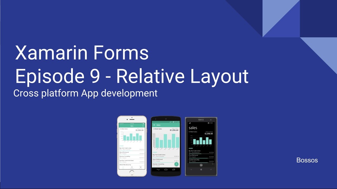 Xamarin Tutorial Episode 9 - Relative Layout (Basic)