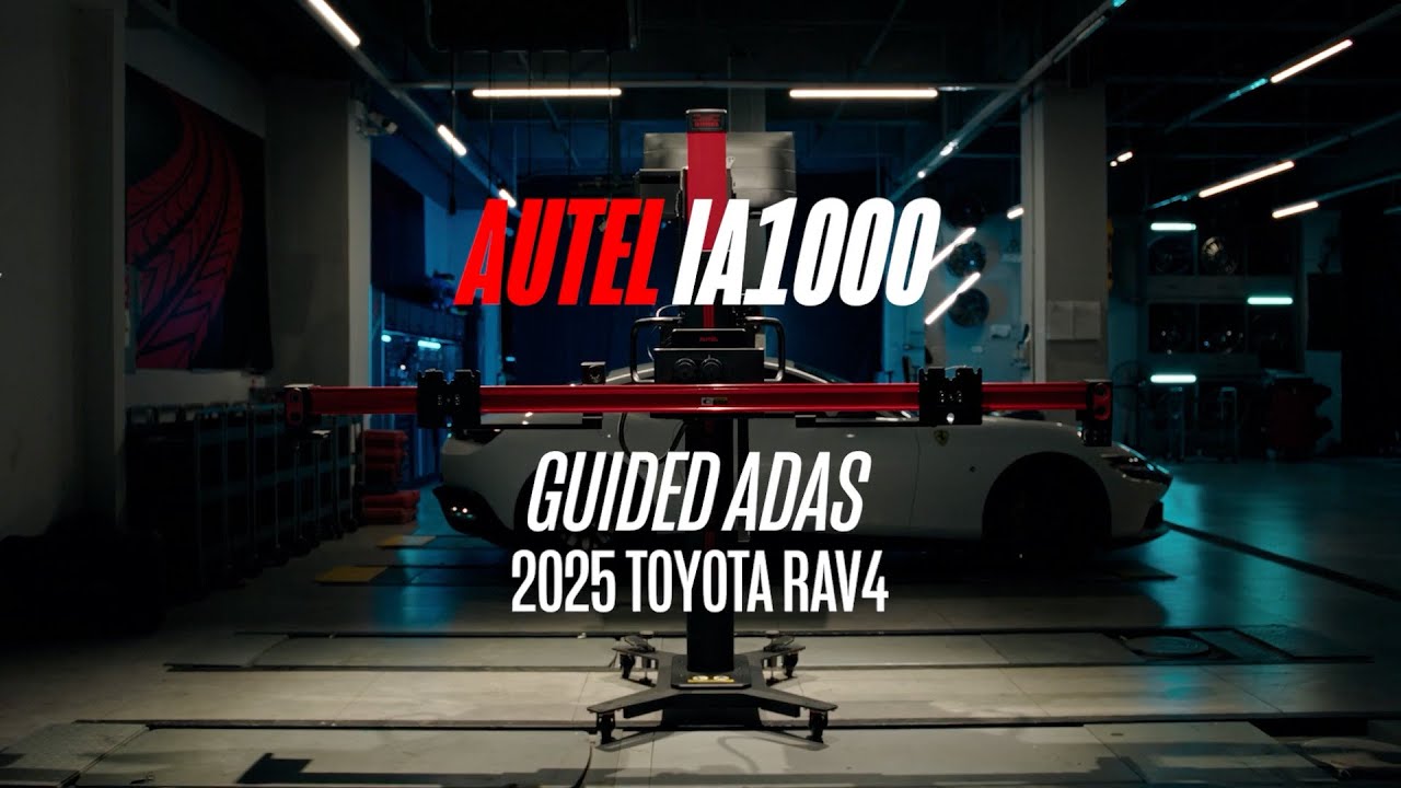 How to Calibrate ADAS on a 2025 Toyota RAV4 | Autel IA1000 Complete Tutorial