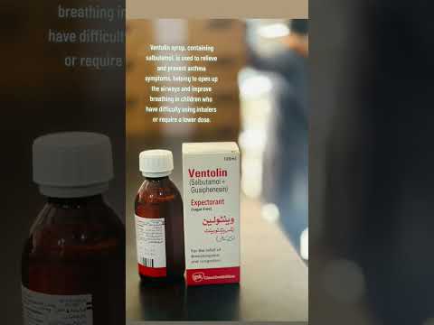 Ventolin Syrup |TMC Medicine wholesaler #syrup #salbutamol #relief #asthma #improve #breathing #tmc