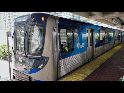MetroRail - MIA Airport to Downtown - Fast transportation from the airport to downtown Miami