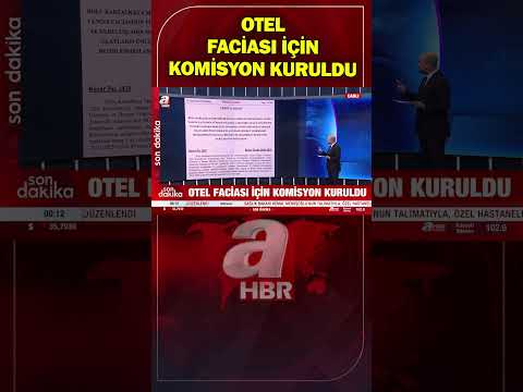 Resmi Gazete'de yayımlandı! Otel faciası için komisyon kuruldu | A Haber