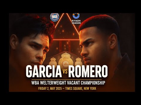Who Walks Out With the Belt? WBA Boxing Ryan Garcia vs. Rolando Romero | war of May 2 2025