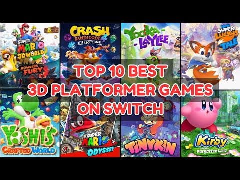 Top 10 Best 3D Platformer Games On Nintendo Switch | 2024