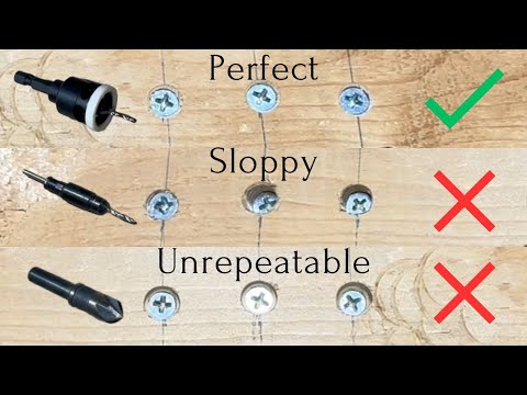 Perfect Countersink EVERY Time! Amana Tool 55293 Demo and Review