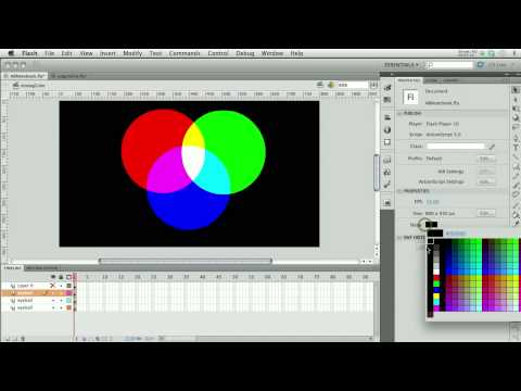 Additive Color Mixing