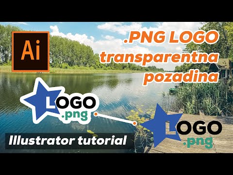 PNG TRANSPARENT LOGO | Illustrator tutorial