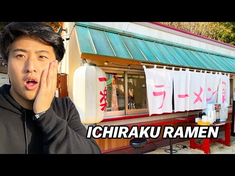 WE TRIED ICHIRAKU RAMEN FROM NARUTO IN REAL LIFE IN JAPAN!