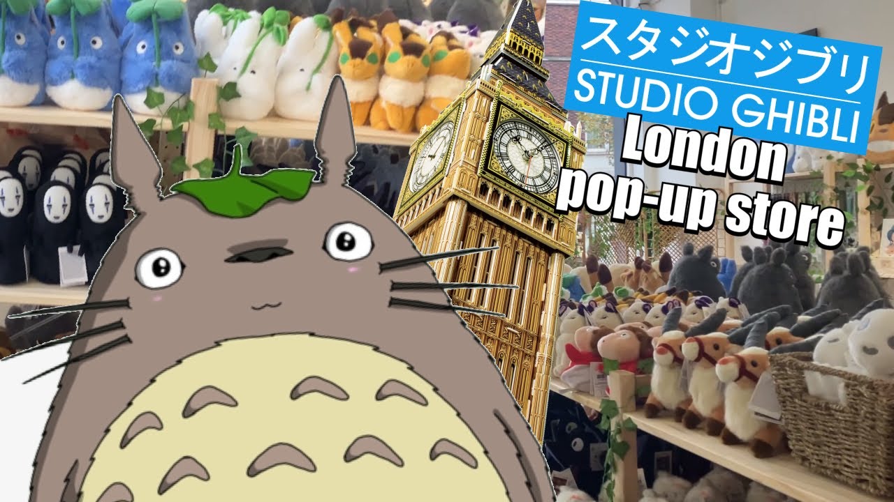 Studio Ghibli Store pop-up London A world of Studio Ghibli magic thanks to Masion Ghibli
