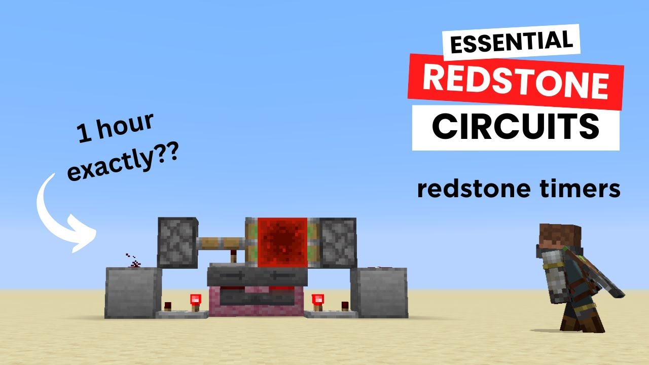 The Best Redstone Timer in Minecraft