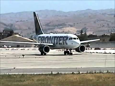 SJC - N801FR A318 of Frontier Airlines