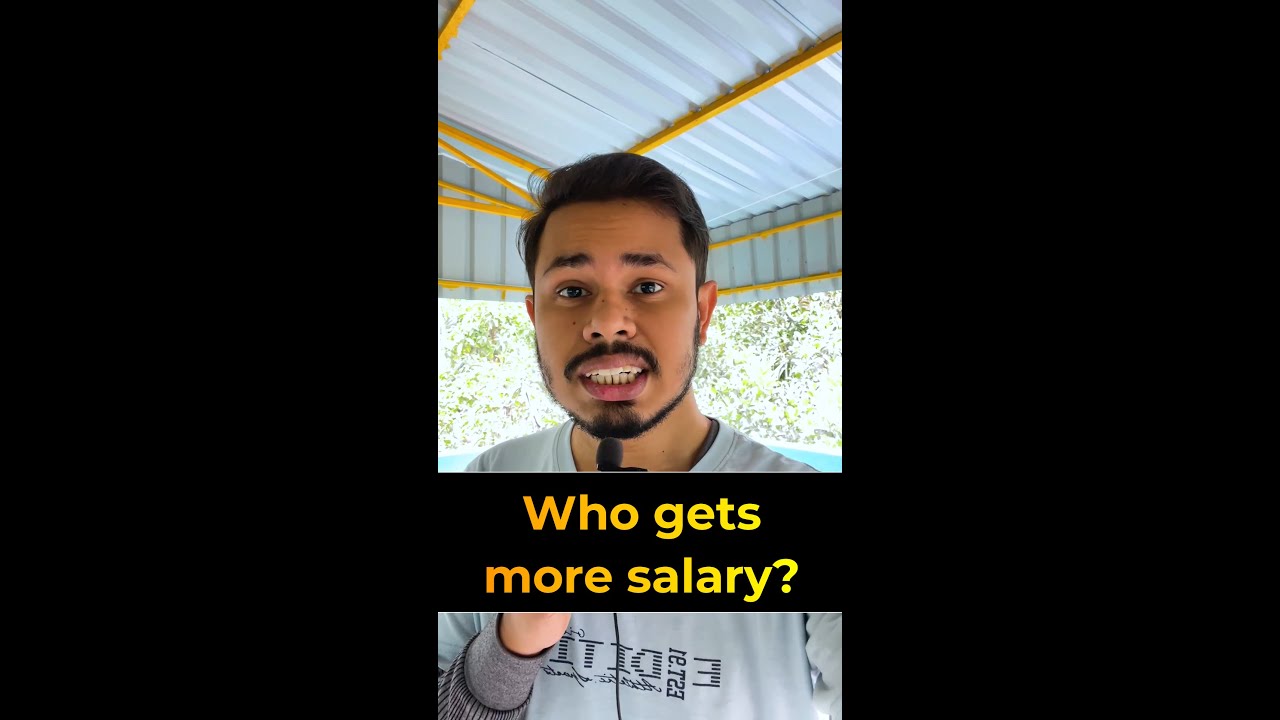 BTech vs MTech - who gets more salary in IIT? #shorts