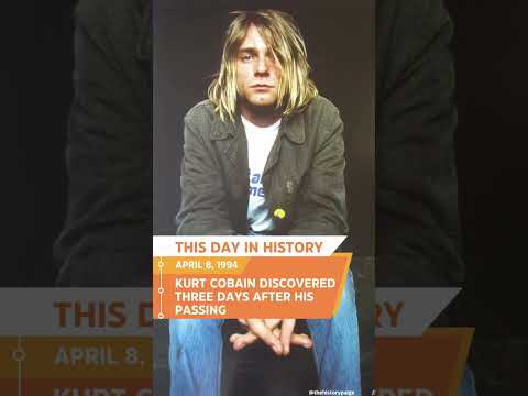 This Day in History - April 8, 1994 - Kurt Cobain’s Body Found