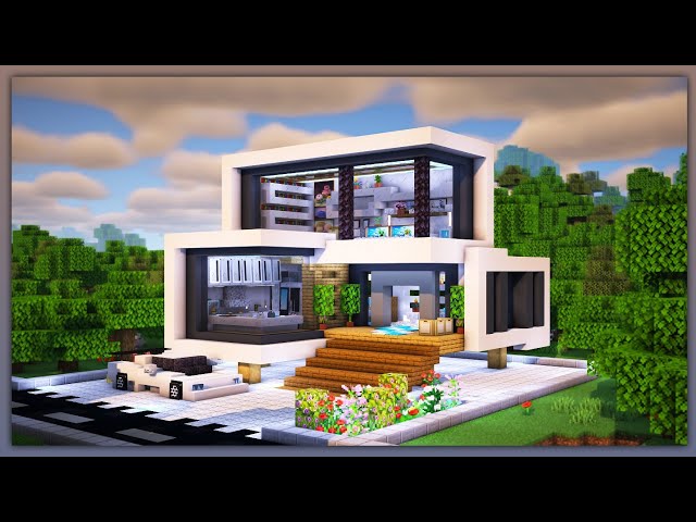 Pro Cool Minecraft House Designs Minecraft: How To Build A Modern
