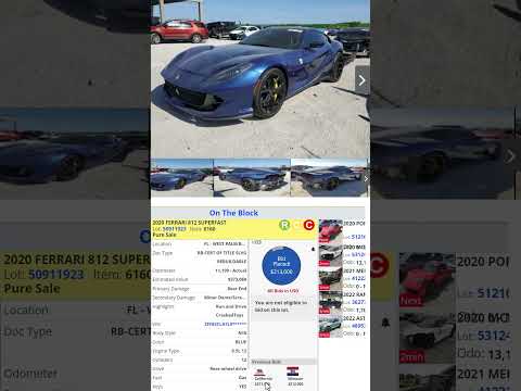 2020 FERRARI 812 SUPERFAST