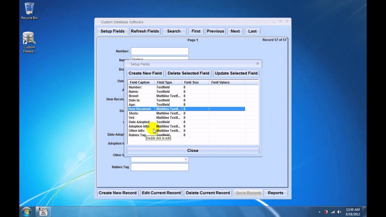 How To Use Custom Database Software