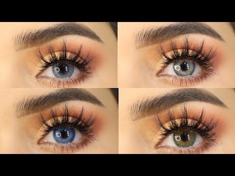 The BEST COLOR CONTACTS REVIEW FROM TTDEYE | try on haul on |dark brown eyes| 2023