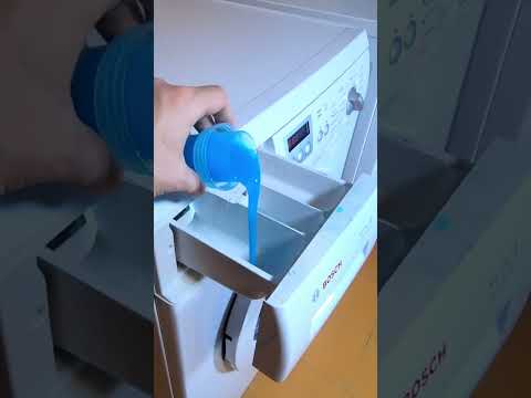 Bosch series 2 washing machine full cycle, ASMR