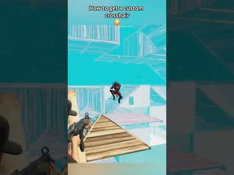 How to get a custom Crosshair in Fortnite 🎯#fortnite #lollifn