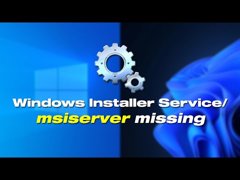 Fix Windows Installer Service Missing In Services Manager in Windows 11/ 10