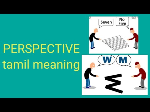 PERSPECTIVE tamil meaning/sasikumar