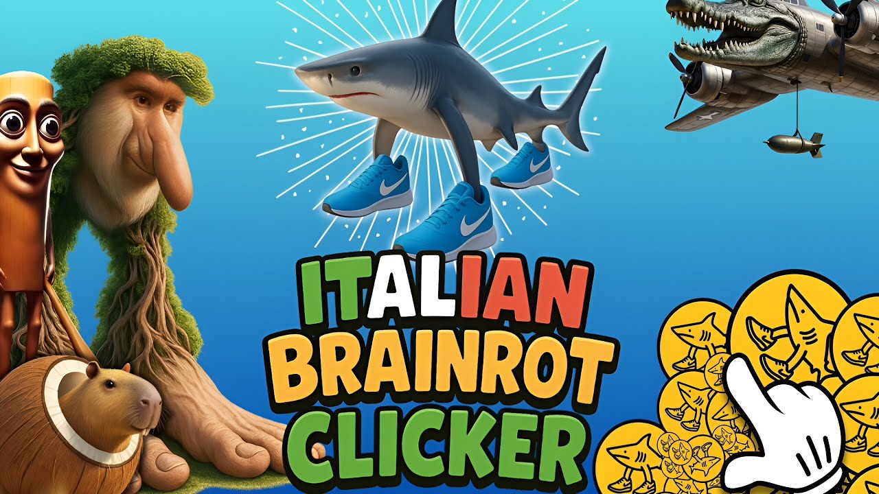 Italian Brainrot Clicker (by CrazyGames) IOS Gameplay Video (HD)