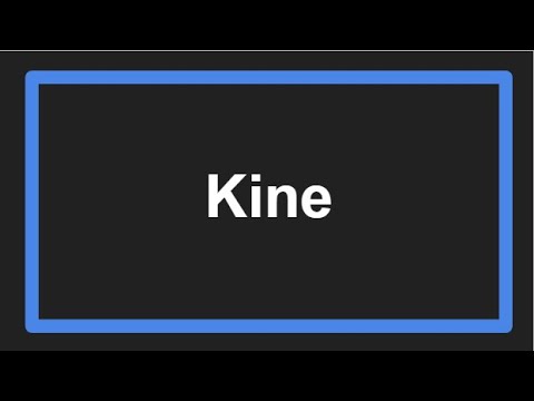 Meaning of Kine