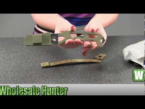 Gerber Blades Crisis Hook Knife Tan 499 30-000608 Knives Accessories Fixed Blade Unboxing