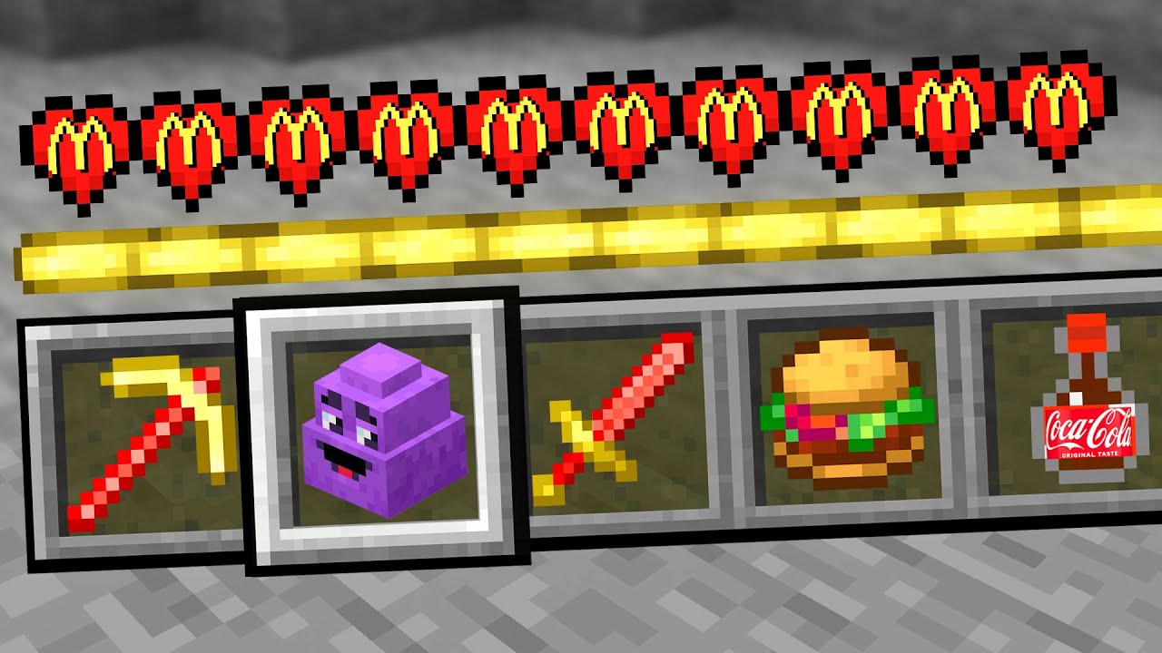 Minecraft, But Everything is MCDONALDS...