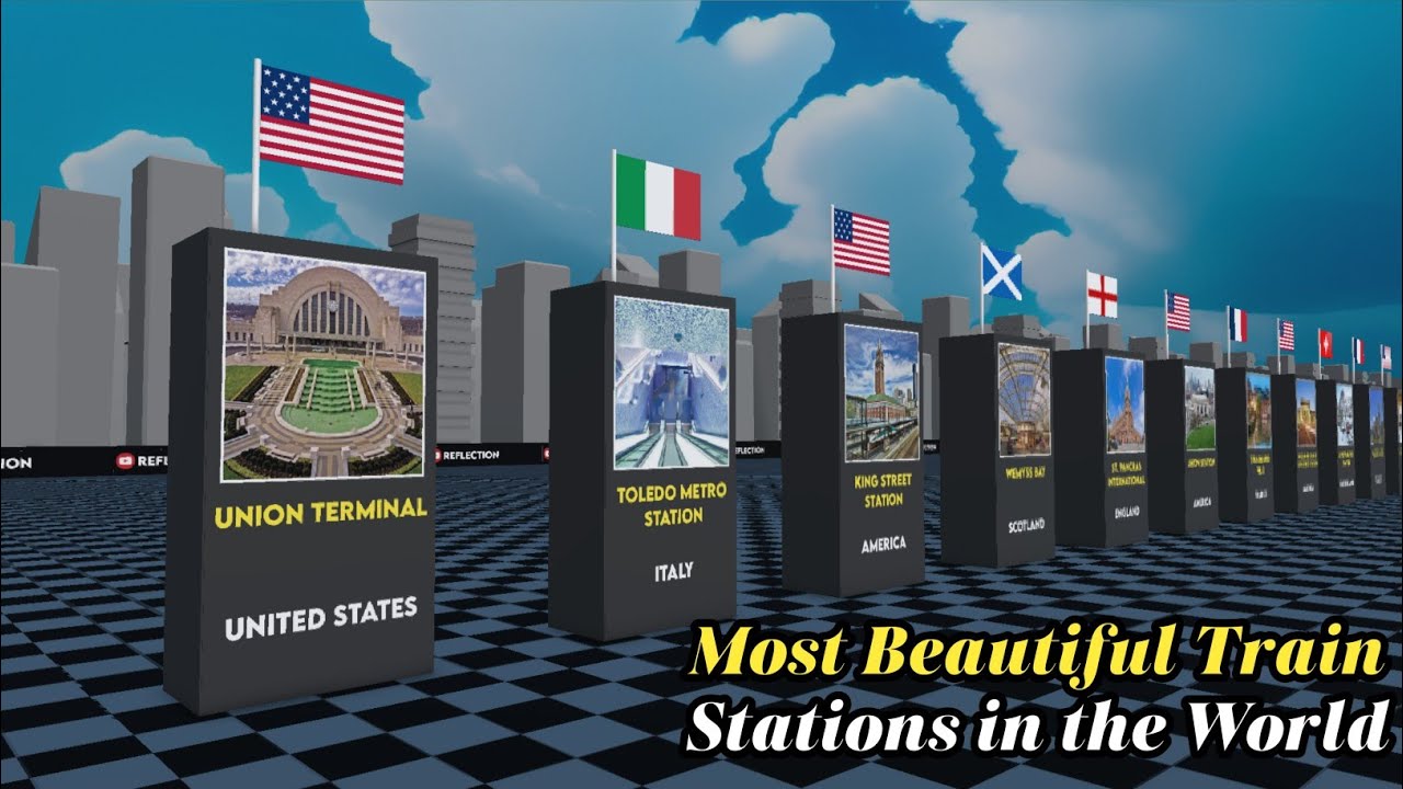 37 Most Beautiful Train Stations in the World | Must Watch This