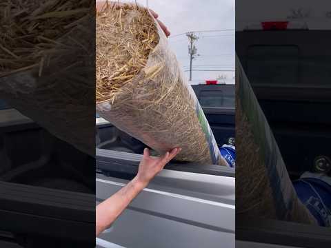 Using Straw Mat on Slopes