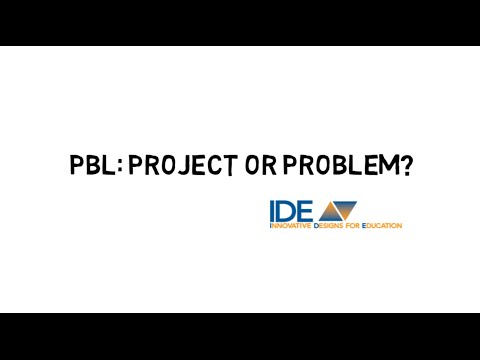 What’s the difference between project-based and problem-based learning?