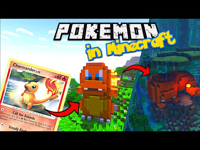 Charmander (~18 blocks tall) - Relatively small and easy (+litematic ...