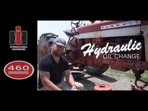 Farmall 460/560 Hydraulic Oil Change, what to, and not to do!