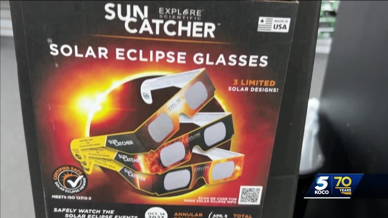 Where to get last-second solar eclipse glasses in OKC