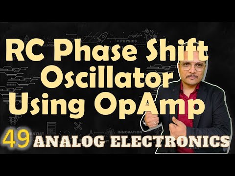 RC Phase Shift Oscillator using OpAmp (Basics, Circuit, Working and ...