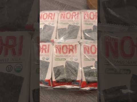 Kim Nori Seaweed- Sweet & Spicy| Good 👍🏾 or Nasty 🤮? #review #snacks