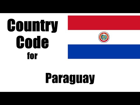 Paraguay Dialing Code - Paraguayan Country Code - Telephone Area Codes in Paraguay