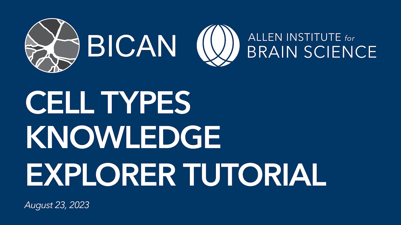 BICAN presents: Cell Types Knowledge Explorer tutorial