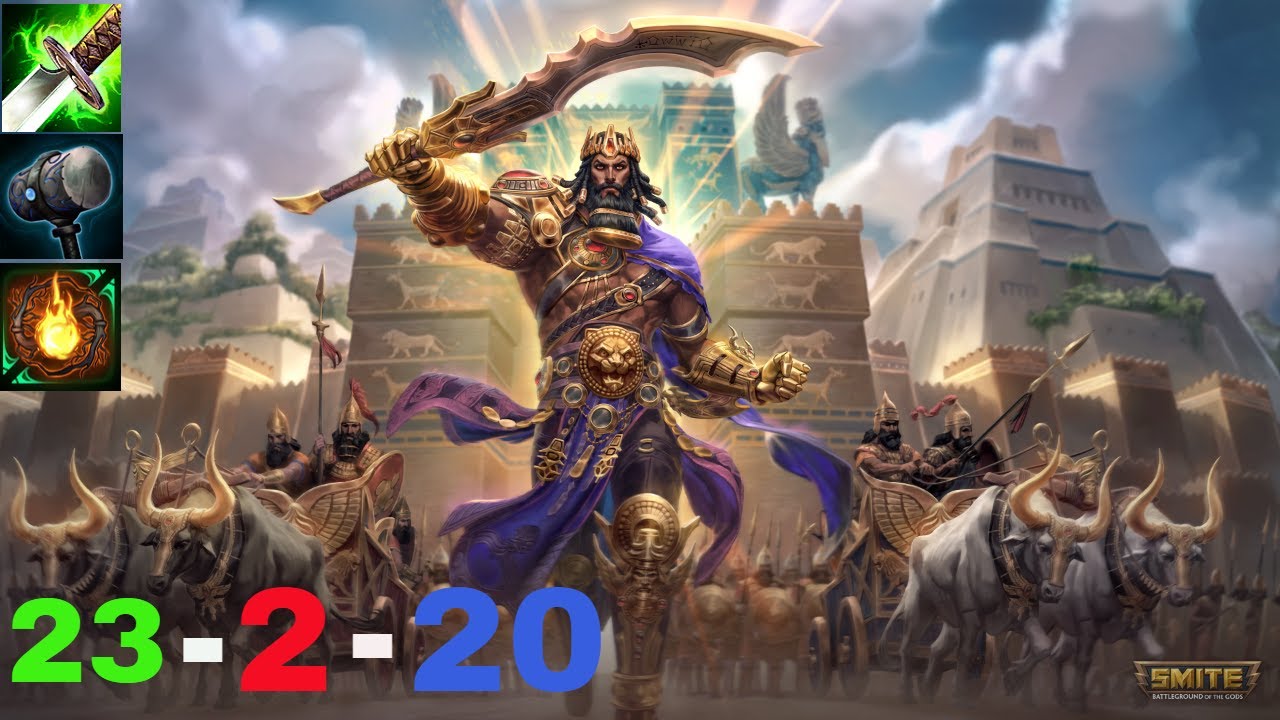 Smite Best Gilgamesh Build for Conquest