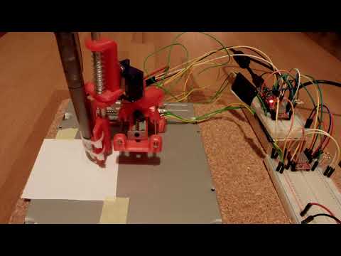 Pen lifter for CNC Plotter by Jori - Thingiverse