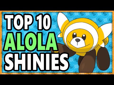 Top 10 BEST Shiny Pokemon In Sun/Moon